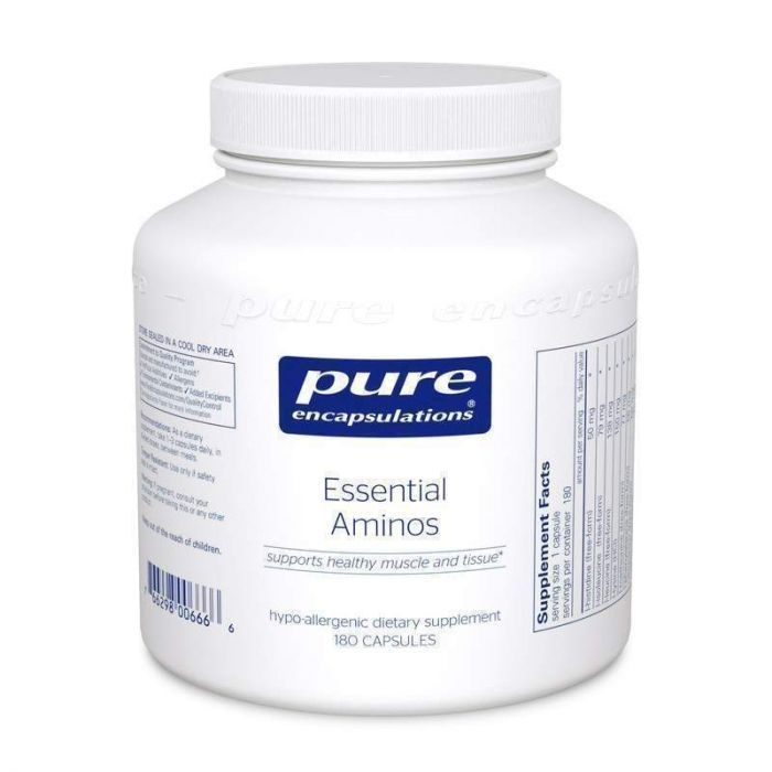 Незамінні амінокислоти, Essential Aminos, Pure Encapsulations, 180 ...